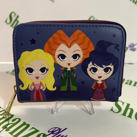 Loungefly | Bags | Loungefly Zip Around Wallet Hocus Pocus Sanderson ...